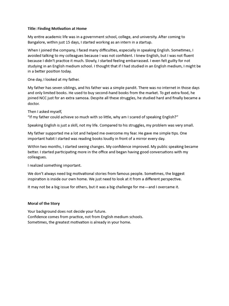 Finding Motivation | PDF