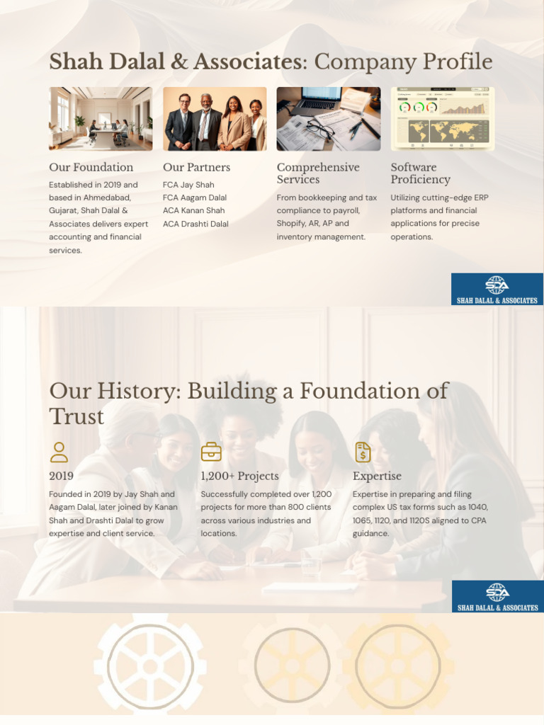 Shah Dalal & Associates Company Profile (US) - 2 | PDF | Enterprise ...
