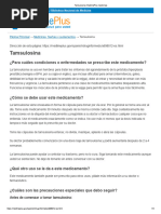 Zamen 30 mg: Usos y Precauciones | PDF | Medicamentos con receta ...