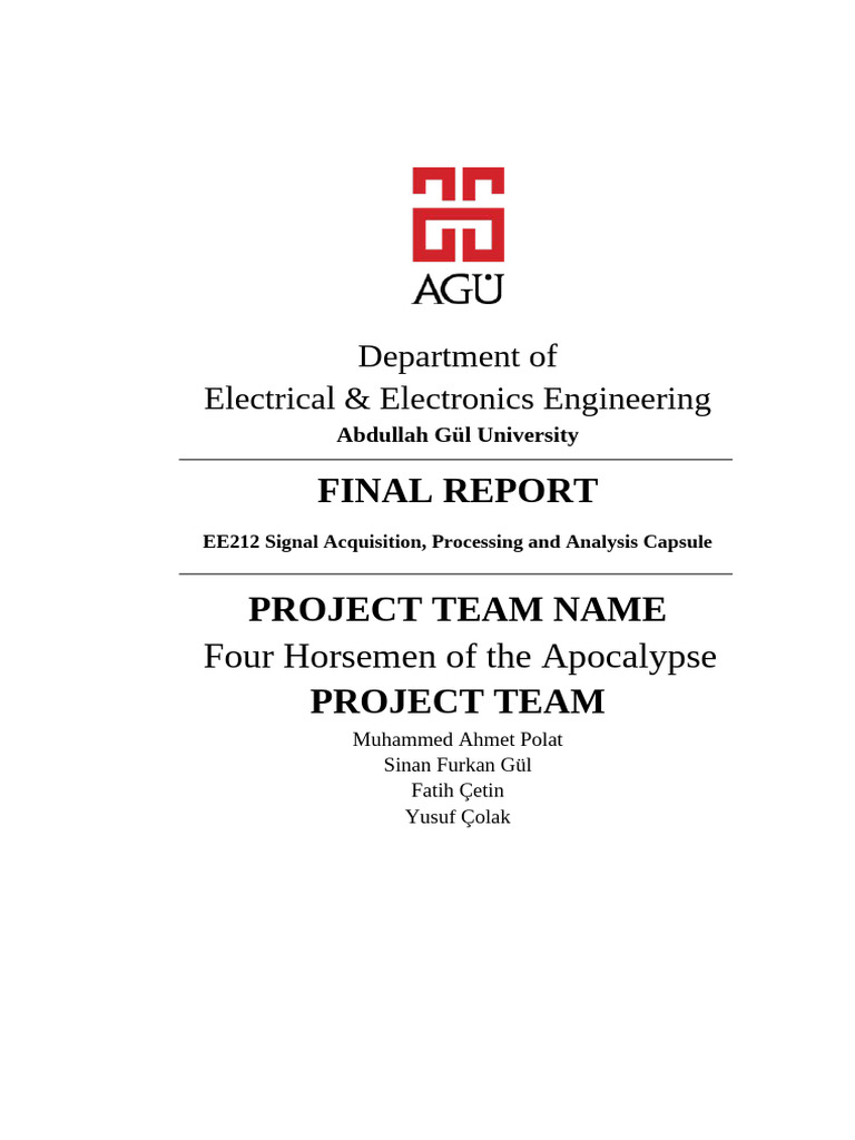 EMG Project v4 | PDF | Electromyography | Low Pass Filter