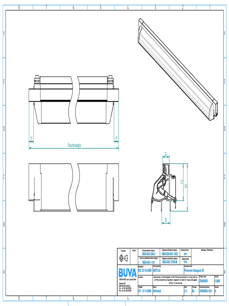 FitStream Glasgoot-30 Drsn Aanzicht 20060008.1021A01 | PDF