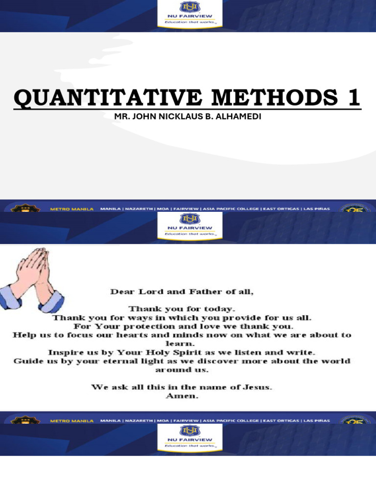 LESSON 1 (Basic Statistical Terms and Concepts) | PDF | Mean | Statistics