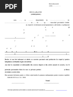 Model Adeverinta Salariat Inscriere Copil Gradinita | PDF