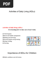 OASIS-C ADL Guidance for Grooming & Dressing | PDF | Disability | Pain