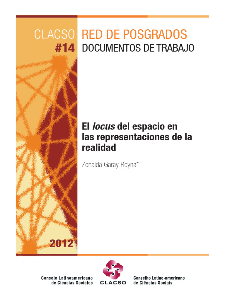 Zenaida Garay Reyna - El Locus Del Espacio en Las Representaciones de ...