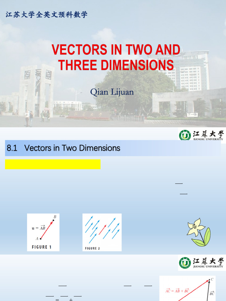 Chapter 8-Vectors in Two and Three DImensions_260110_013124 | PDF ...