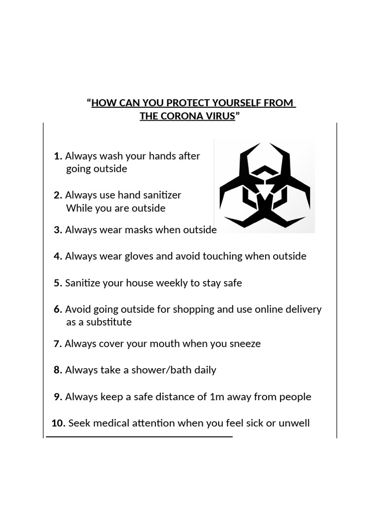How Can You Protect Yourself From Copy | PDF