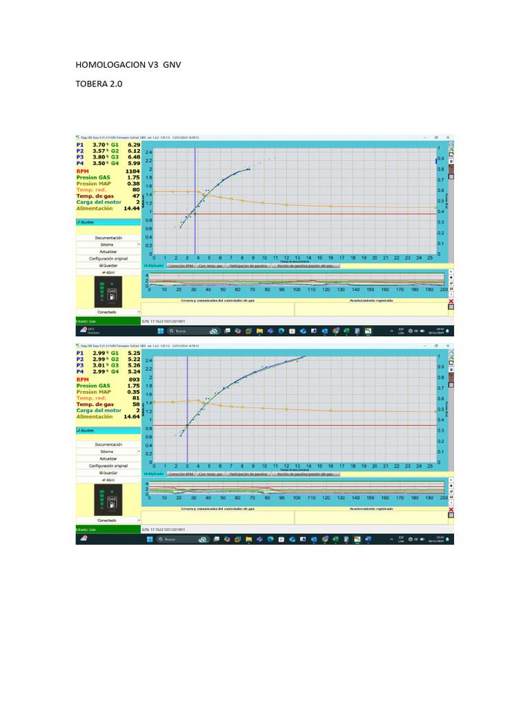Homologacion V3 GNV | PDF