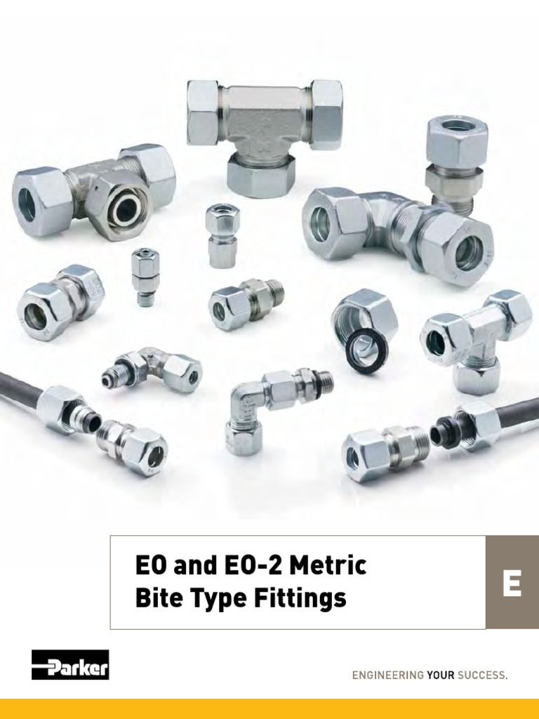 EO & EO-2 Metric Bite Type Fittings | PDF | Pipe (Fluid Conveyance) | Steel