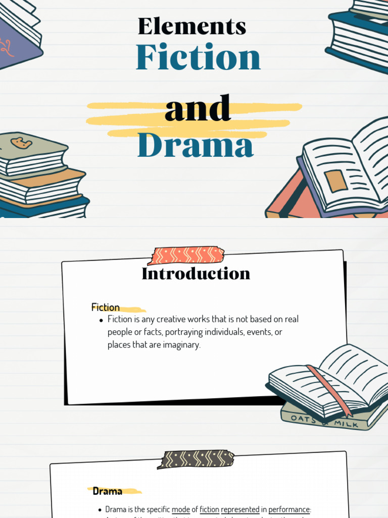 Elements of Drama and Fiction | PDF | Narrative | Narration