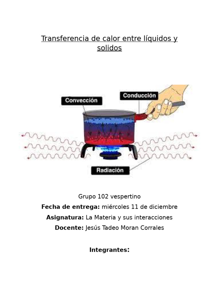 Transferencia de Calor | PDF | Calor | Transferencia de calor