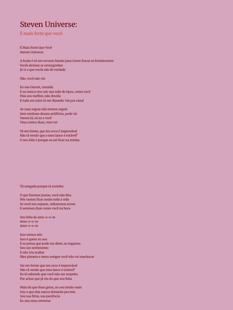 Steven Universe | PDF | Amor