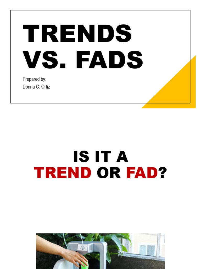 l1 Trends vs Fads | PDF