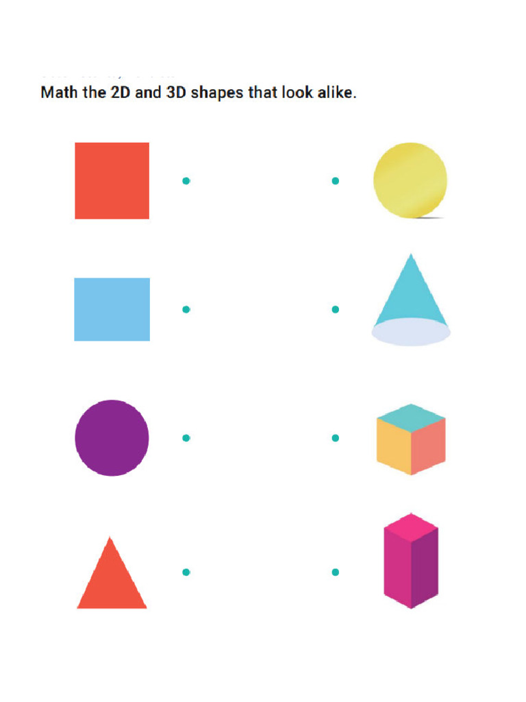 Grade 1 3D Shapes | PDF