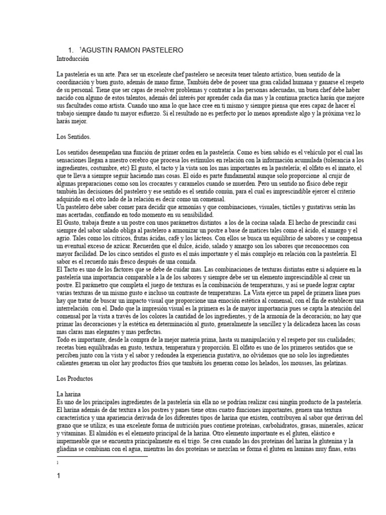 Recetas de Pasteleria del Mundo Dulce | PDF | Crema | Glucosa