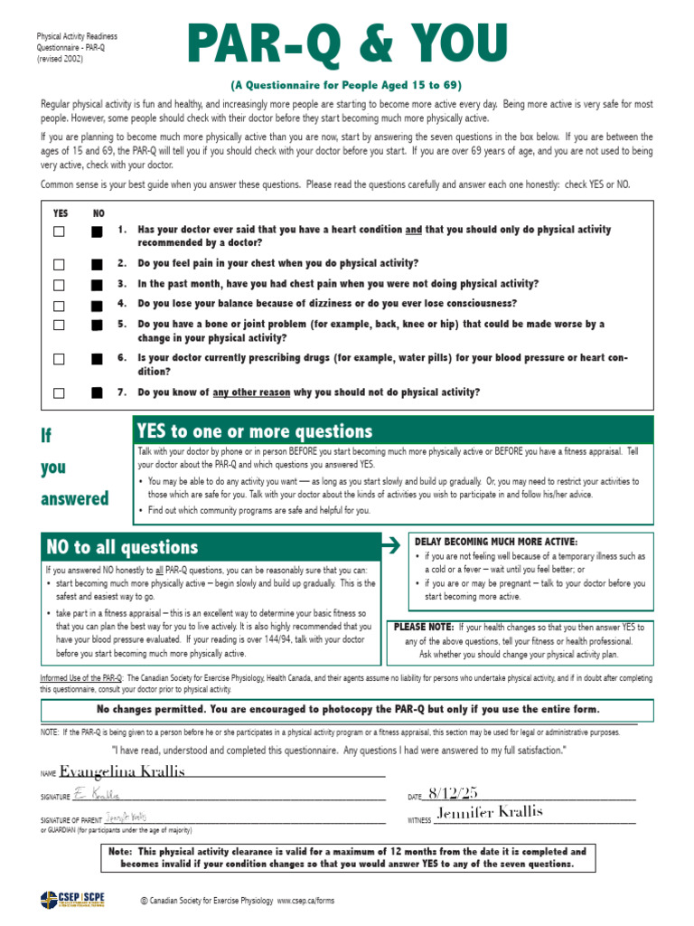 IA par-q copy | PDF