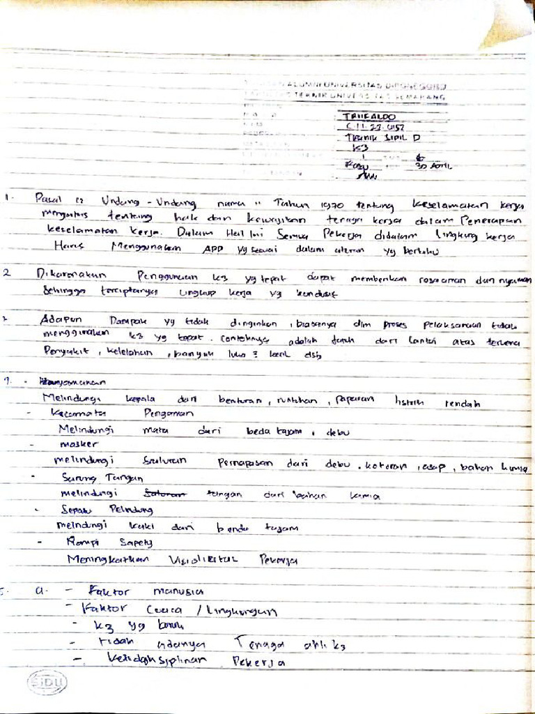 Uts k3 Tri Ifaldo Nim c.111.22.0152 | PDF