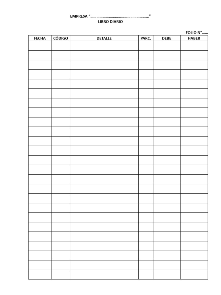 Formato Libro Diario_4c4769e09c67efd6cc328d5e9e9ab670 | PDF