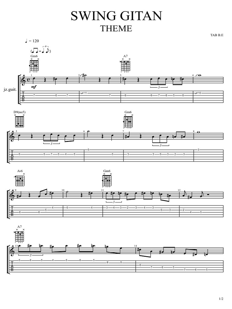 SWING GITAN THEME | PDF