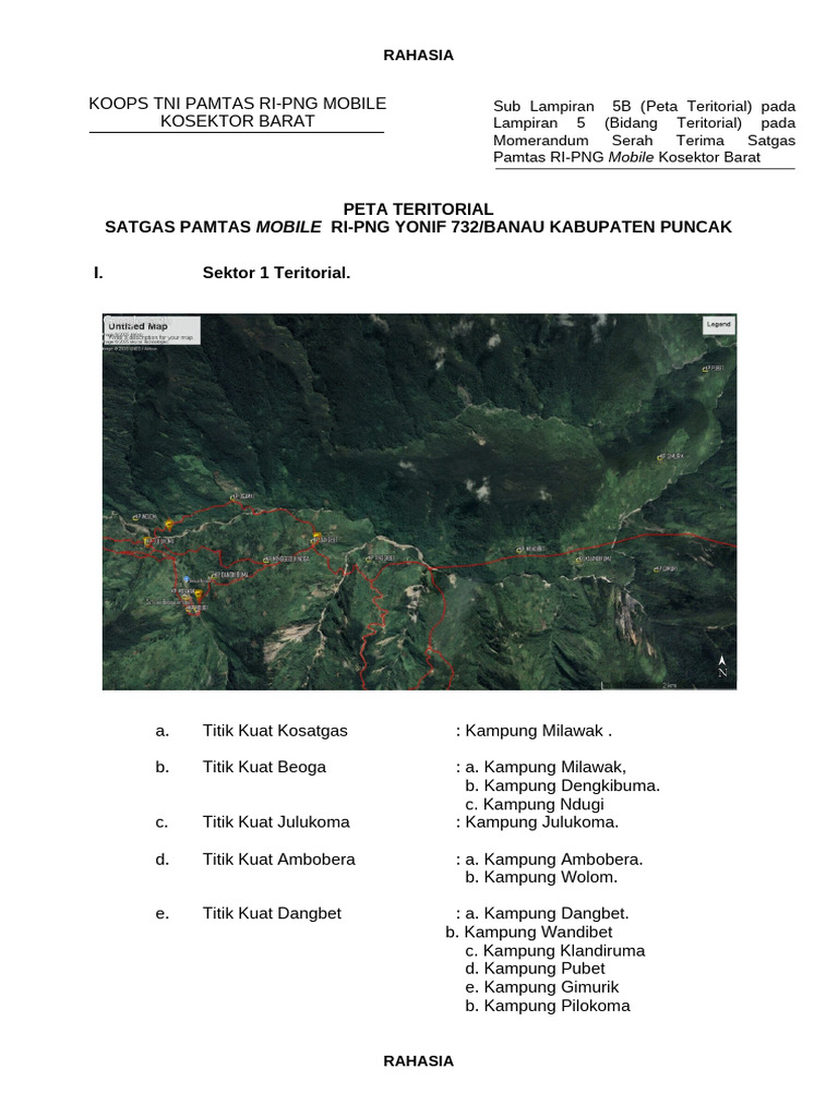Peta Teritorial 732 | PDF