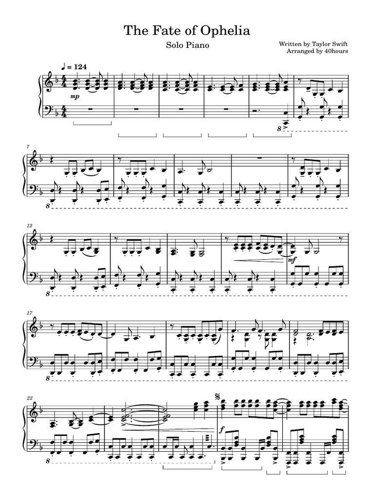 The Fate of Ophelia Taylor Swift | PDF | Music Industry | Taylor Swift