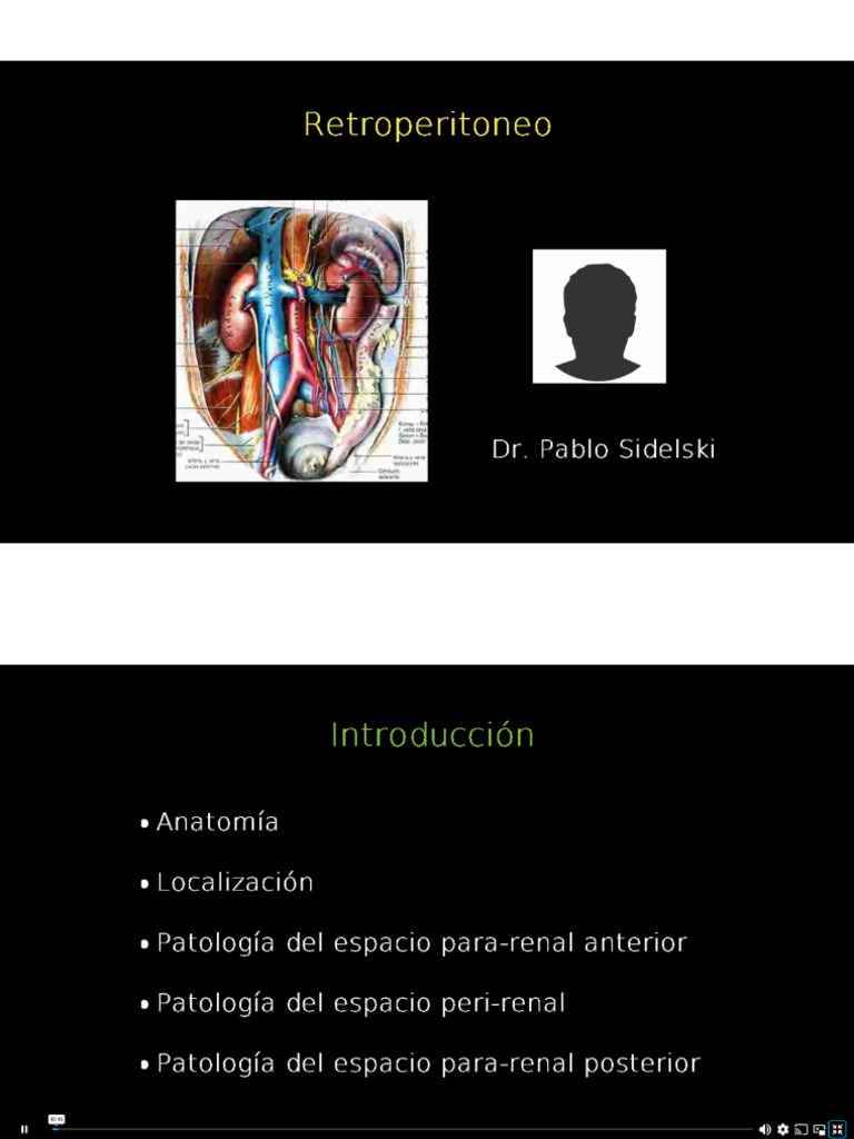 Clase 24 Retroperitoneo. SAR. Sociedad Argentina de Radiologia | PDF