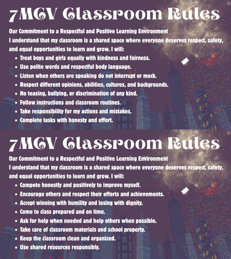 7 MCV Rules | PDF