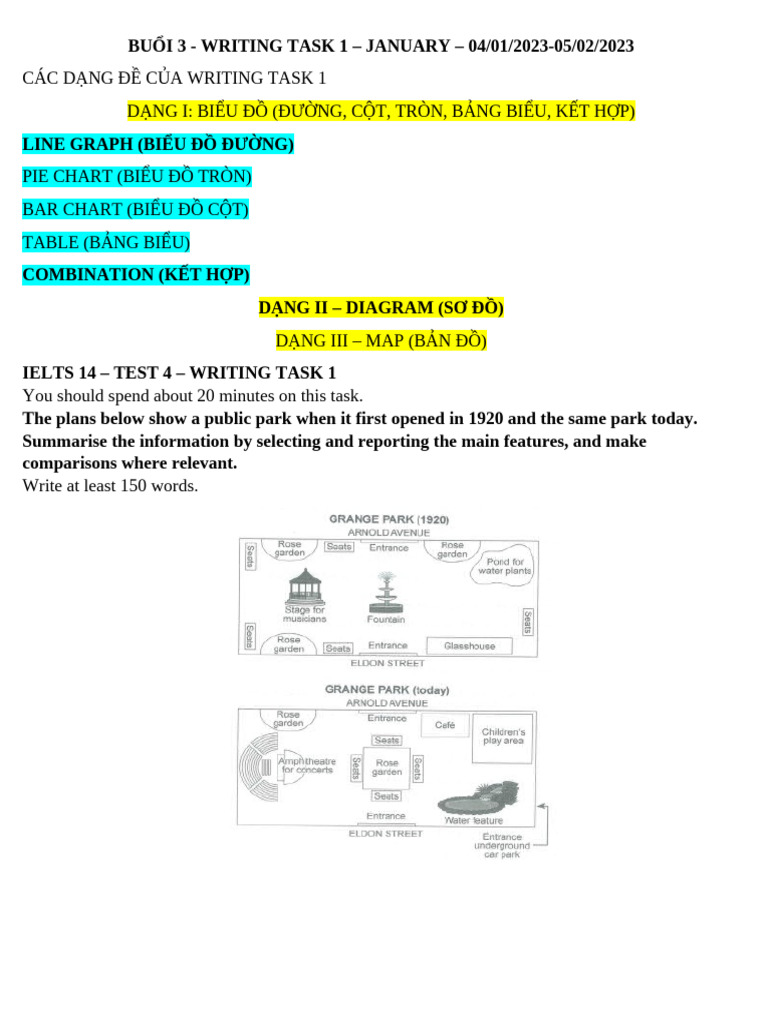 BUỔI-3-WRITING-TASK-1-THÁNG-1-2023 | PDF