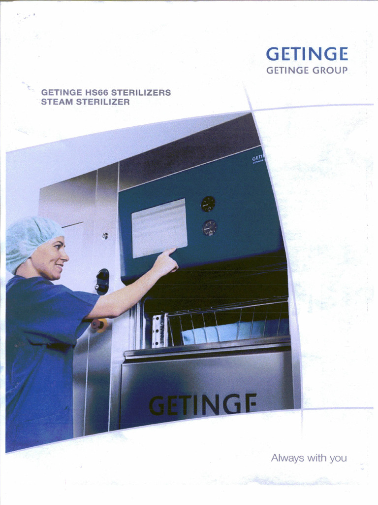 Getinge Sterilizer CSSD | PDF