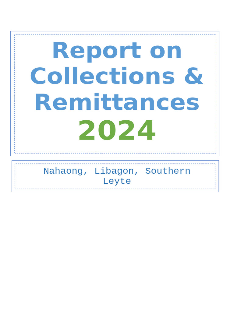 Report on Collections | PDF