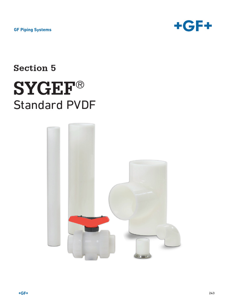 Gfps Us Catalog Sygef Standard PVDF en | PDF | Pipe (Fluid Conveyance ...
