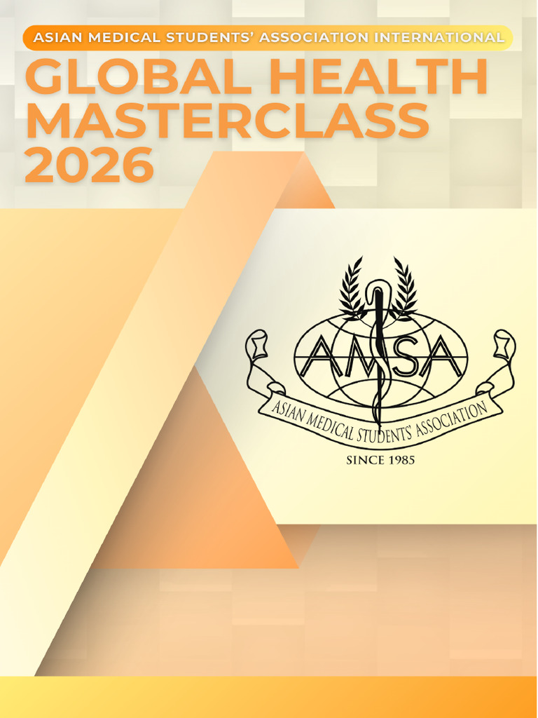 Global Health Masterclass 2026 Organising Committee Recruitment ...