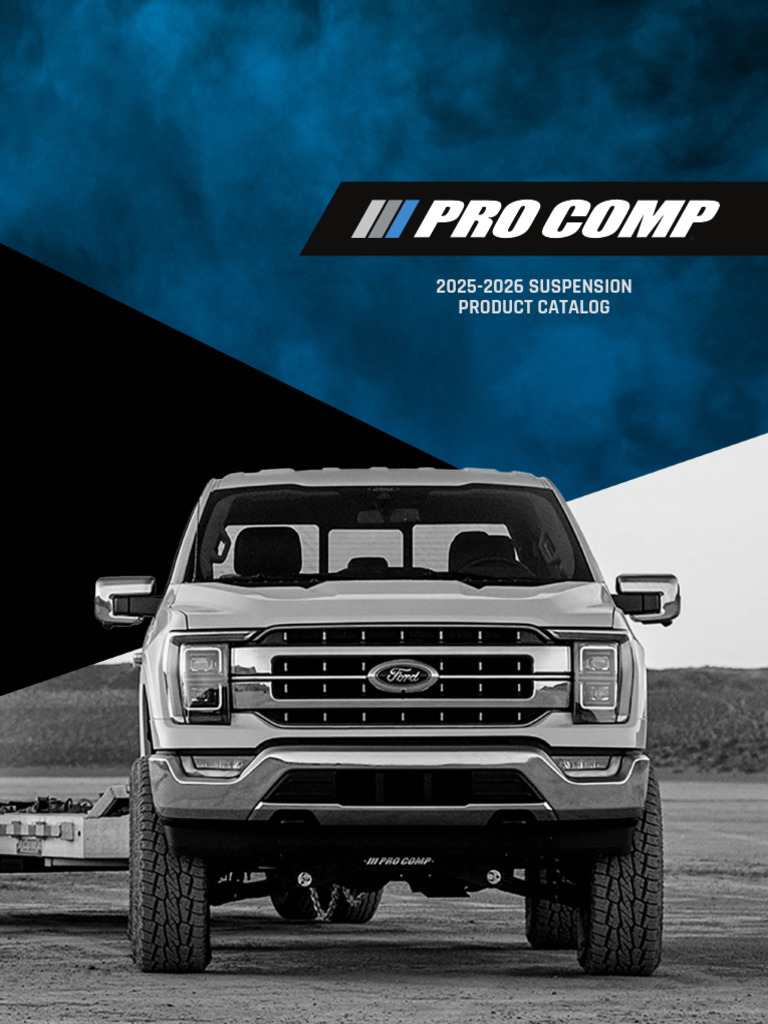 Pro Comp Suspension Catalog | PDF | Four Wheel Drive | Ford F Series