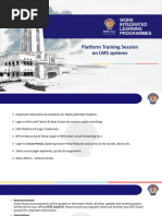 OULMS Login Instructions for FDE3022 | PDF