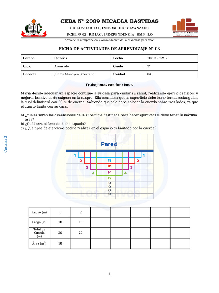 Sci 3 Ua 04 Sa 3 Faa 2025 II Jimuso | PDF | Etanol | Glicerol