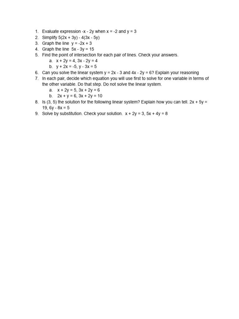 Linear Systems HW1 | PDF