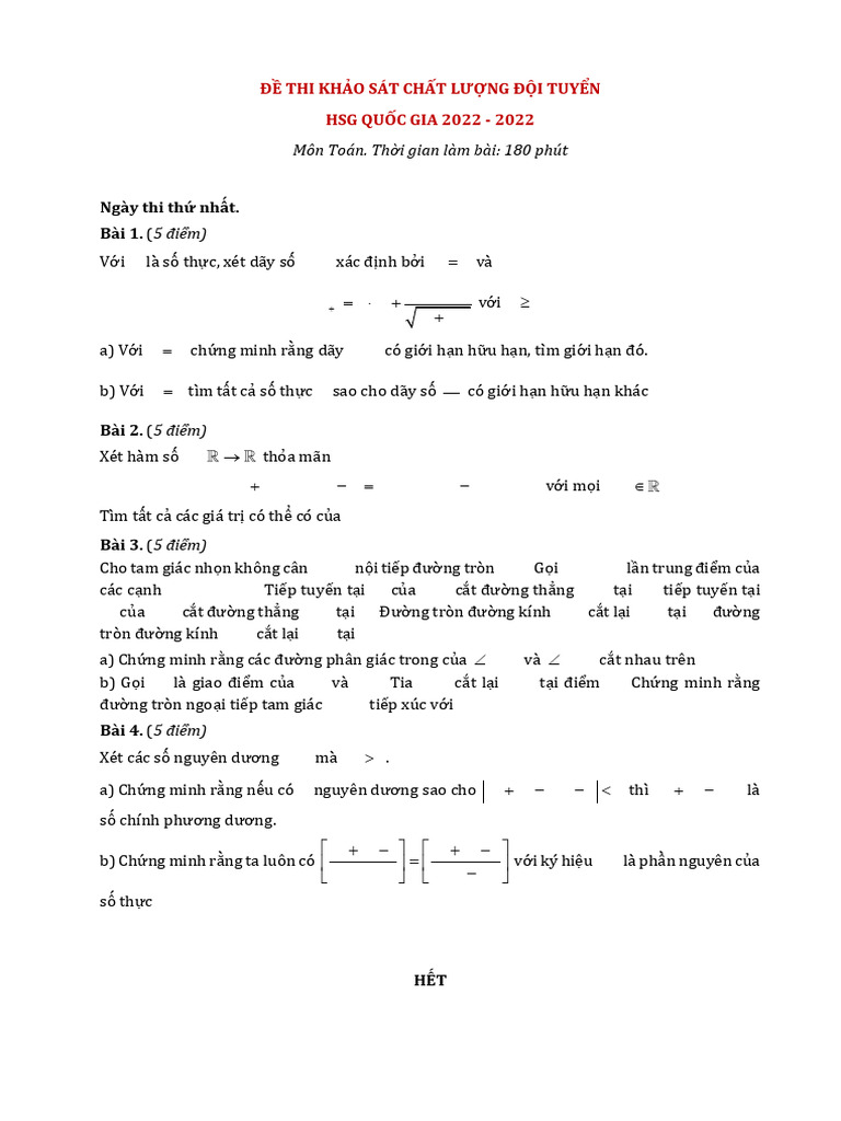 Kscl Vmo 2023 - De 1 Ngay 1 | PDF