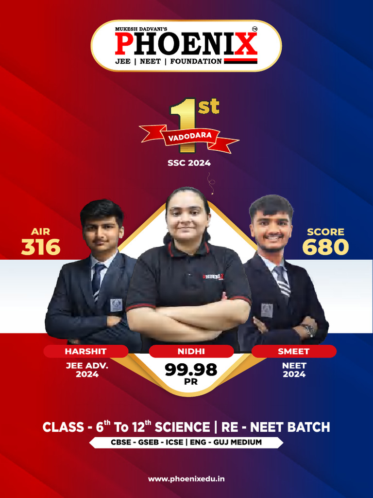 SSC 2025 em Paper Set - STD 10 Phoenix Institute | PDF | Vocational ...