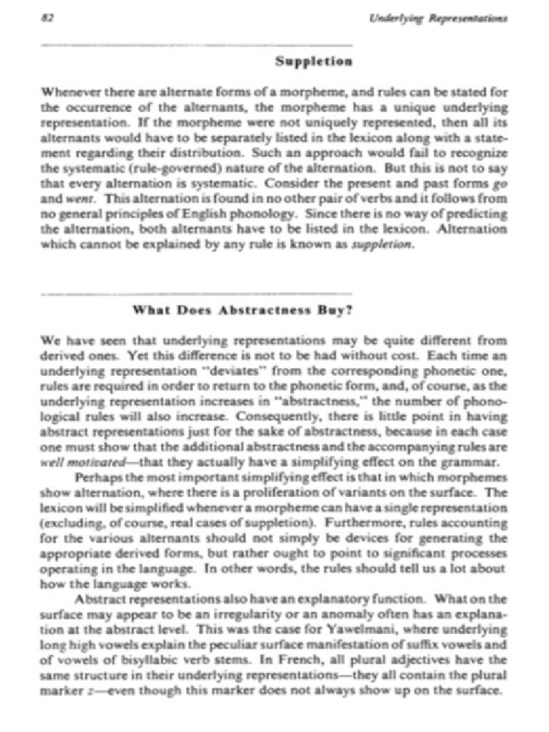 Sanford A Schane Generative P | PDF