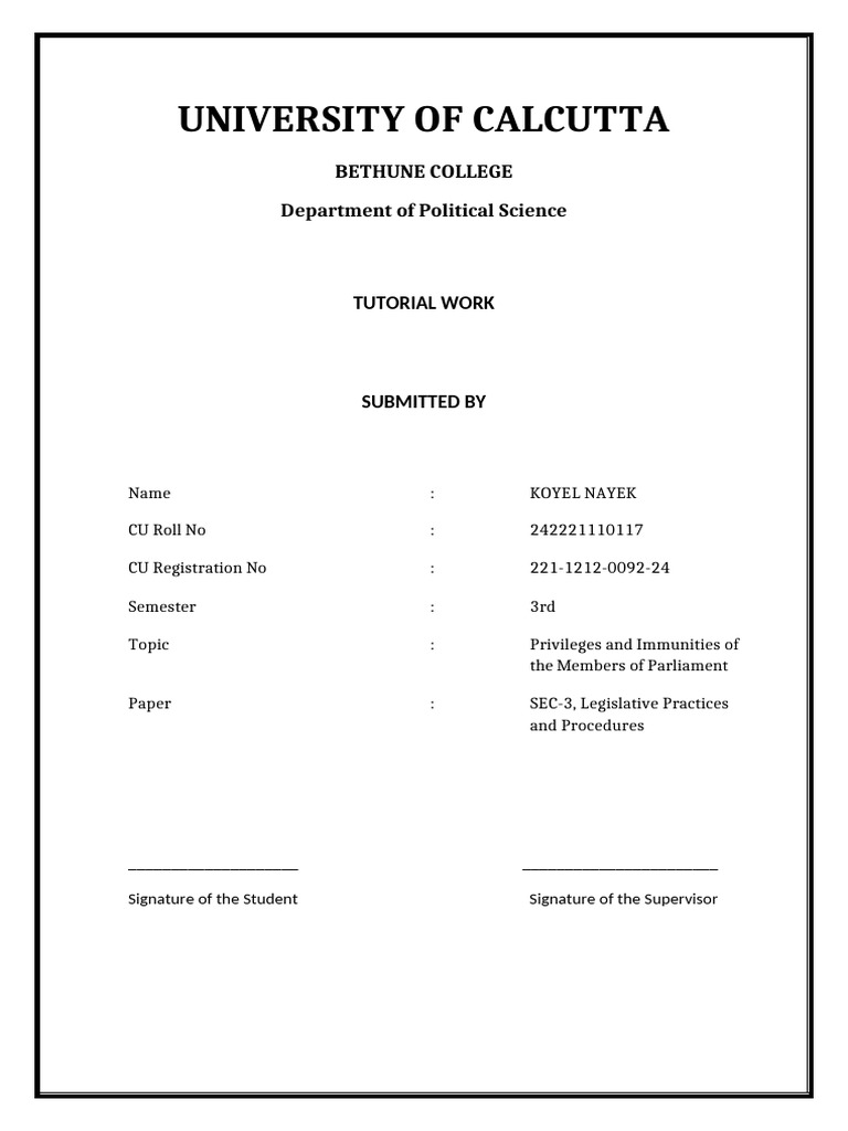 SEC3 Tutorial Front Page | PDF
