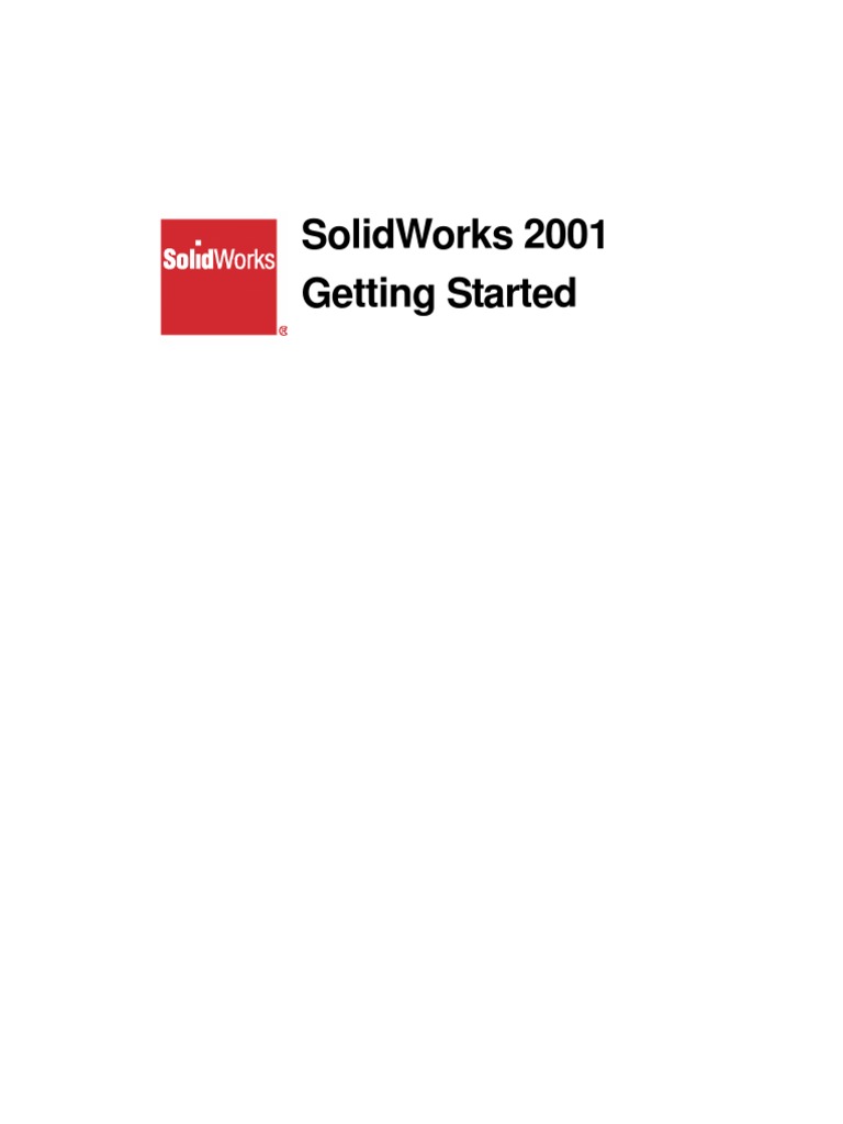 Solidworks Manual | PDF | Installation (Computer Programs) | Websites