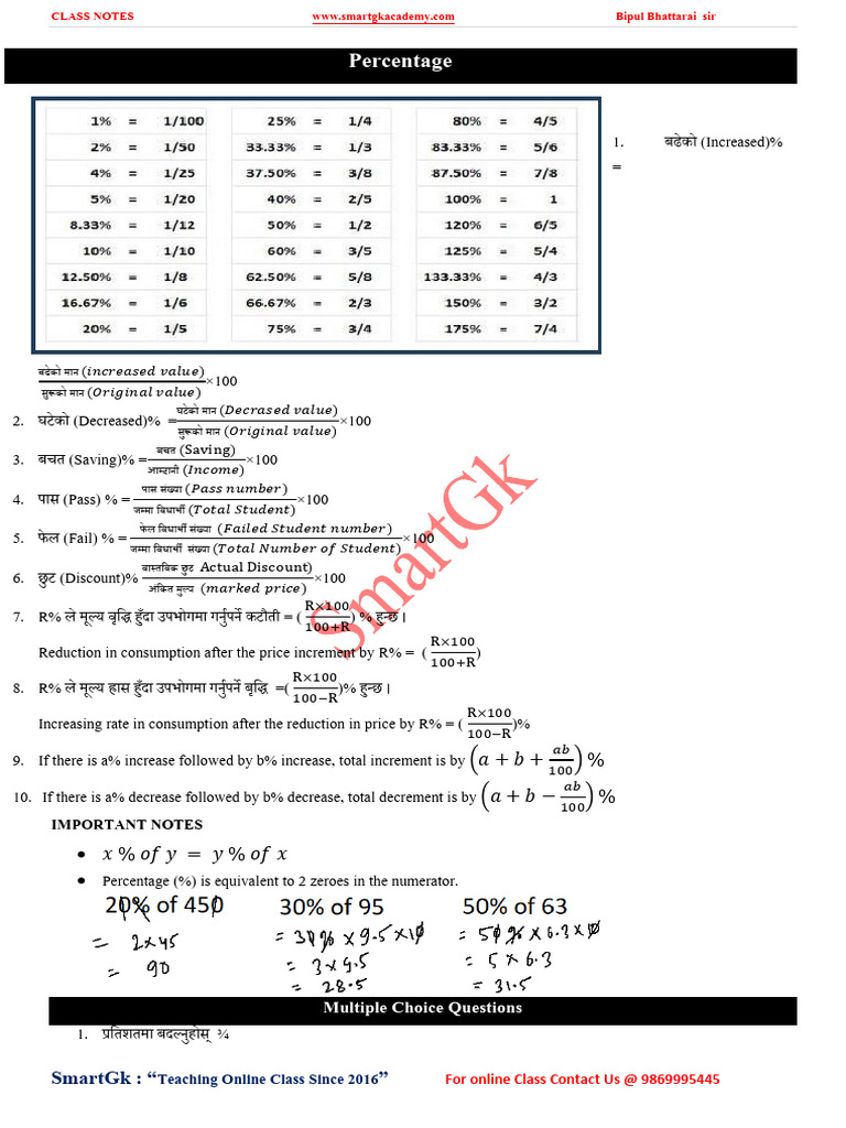 Percentage | PDF | Economies