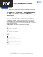 TSCYC and TSCC Trauma Assessments | PDF | Psychological Trauma ...