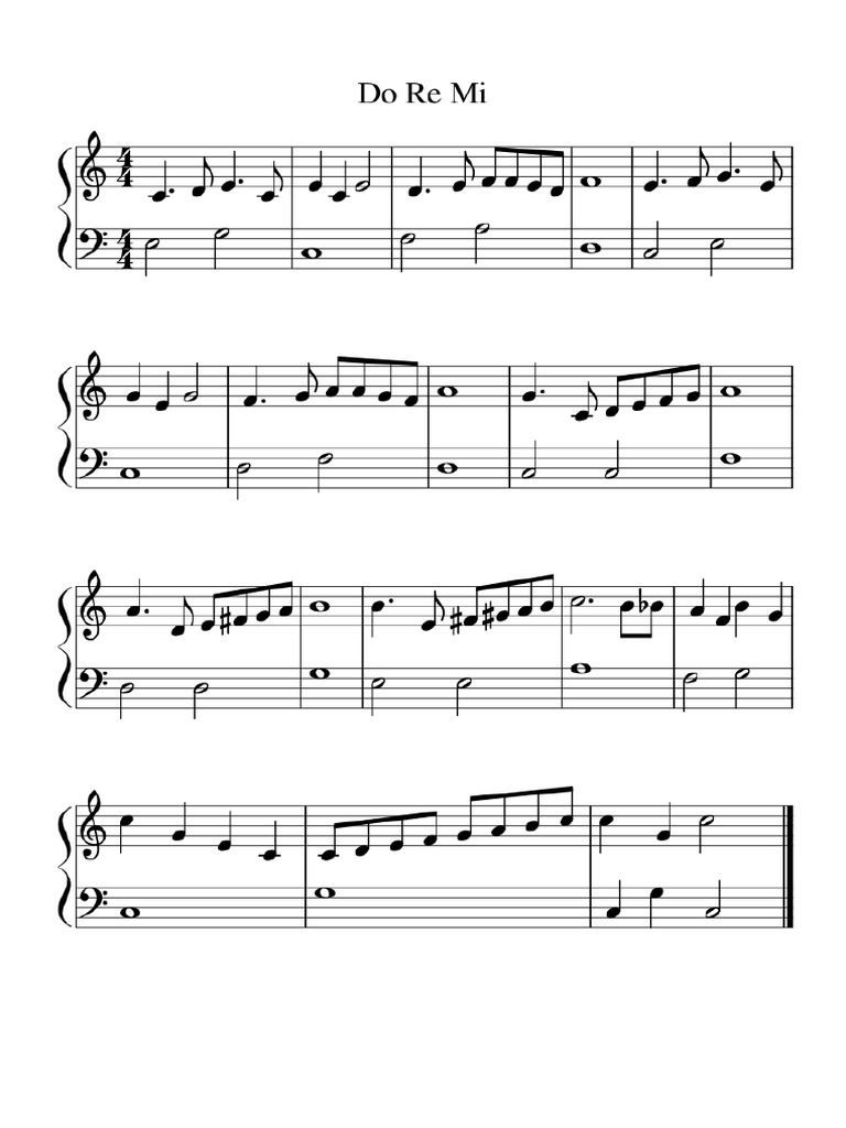 Do Re Mi | PDF