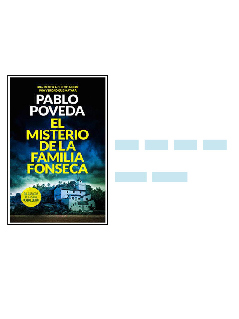 (Ebook) El misterio de la familia Fonseca by Pablo Poveda download full ...