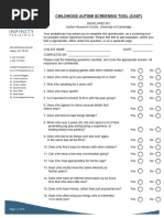 Childhood Autism Spectrum Test (CAST) | PDF | Autism Spectrum ...