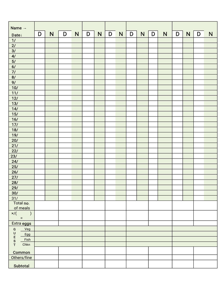 Manager Sheet | PDF