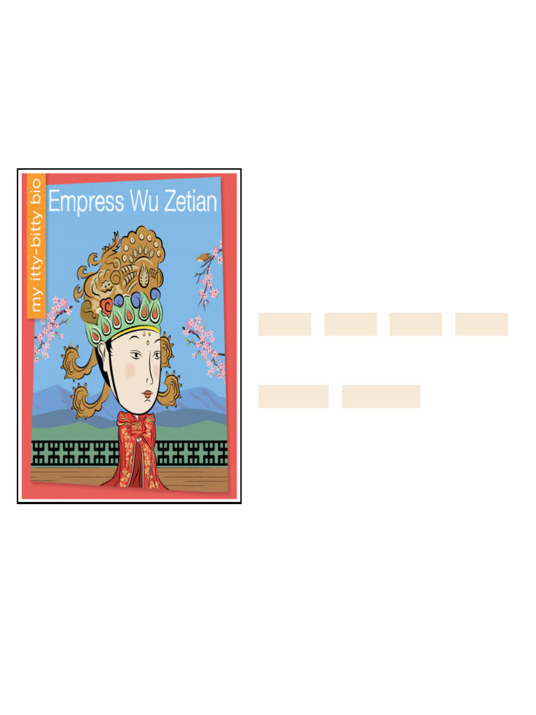 Empress Wu Zetian ebook all formats available | PDF | Electronic Paper ...