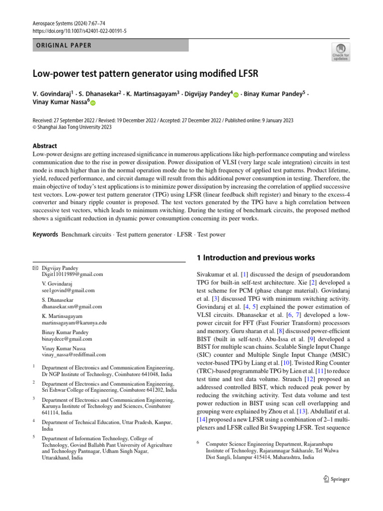 Pattern Generator | PDF | Electronics | Digital Electronics