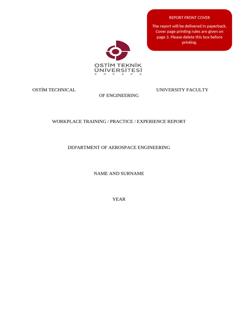 Department of Aerospace Engineering (English) Report Book (1) (4) | PDF